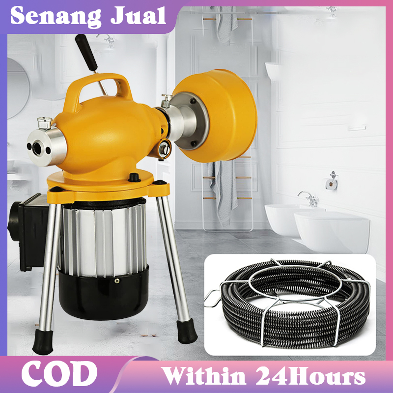 Jual Drain Cleaner Machine Bertenaga Listrik 1200W / Pembersih Pipa Tersumbat / Alat Pembersih ...