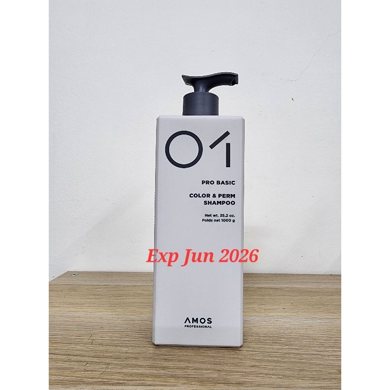 Jual Amos professional Color & Perm Shampoo 1000ml (buat rambut yang ...