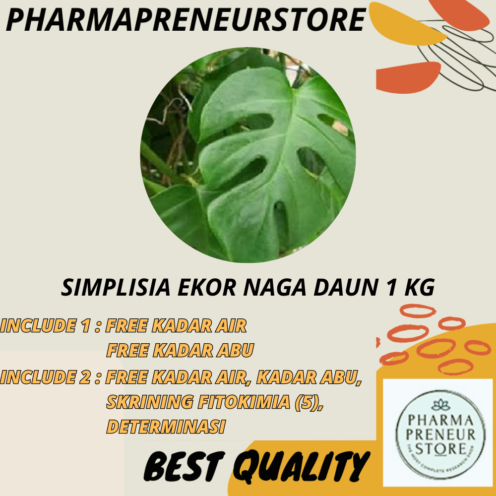 Jual SIMPLISIA EKOR NAGA DAUN / DAUN EKOR NAGA KERING DAN SERBUK ...