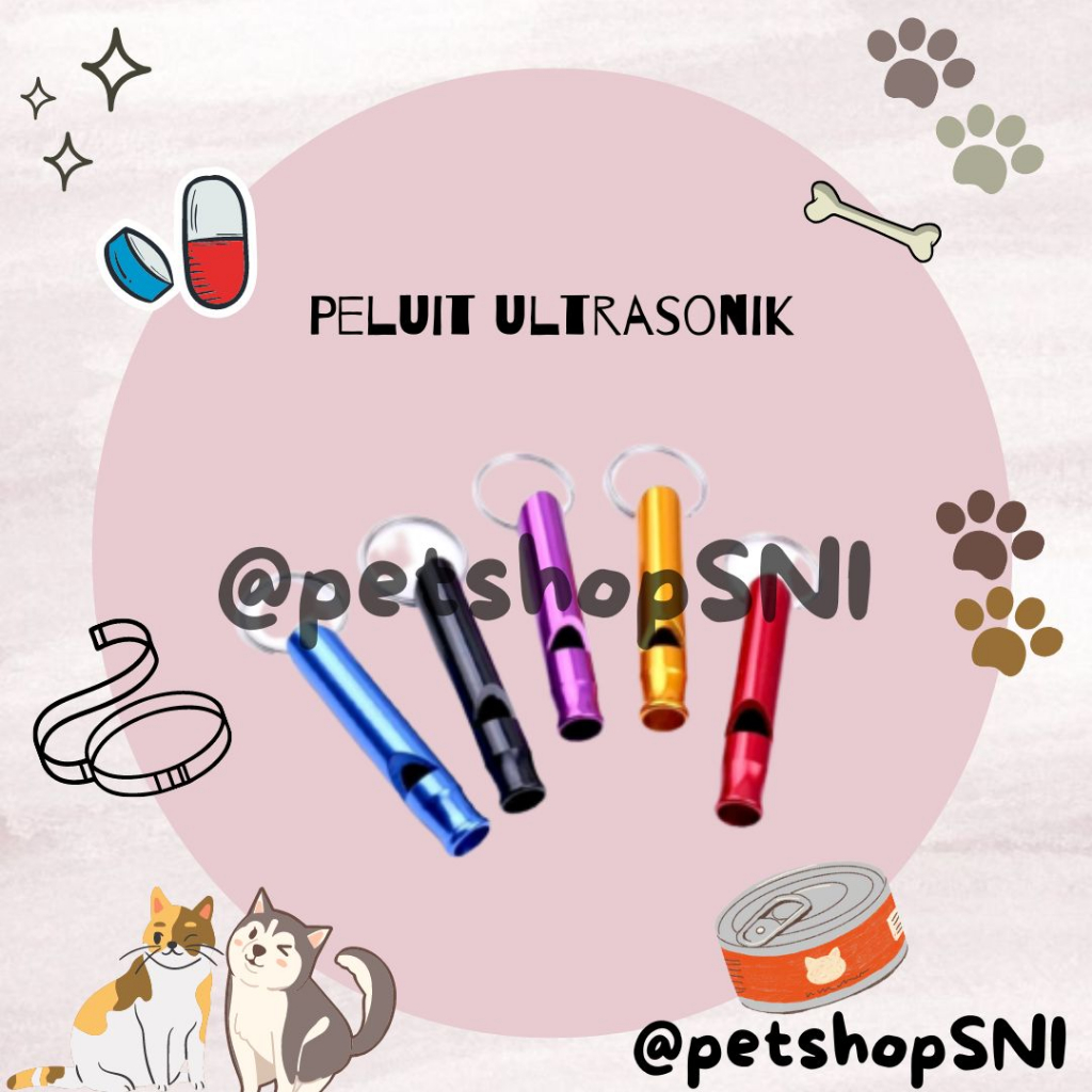 Jual (WARNA) PELUIT ULTRASONIK - Pluit Alat Bantu Melatih Panggilan ...