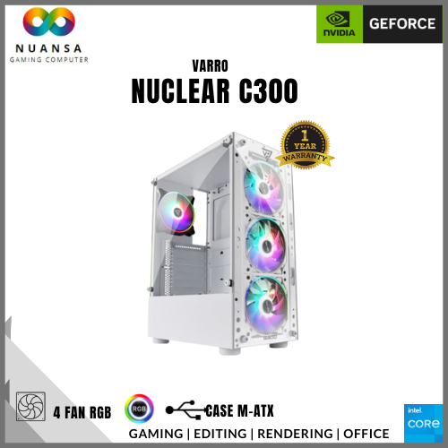 Jual Infinity Vesta V2 Include 4 Fan - Matx, Atx - Tg - Casing Gaming ...