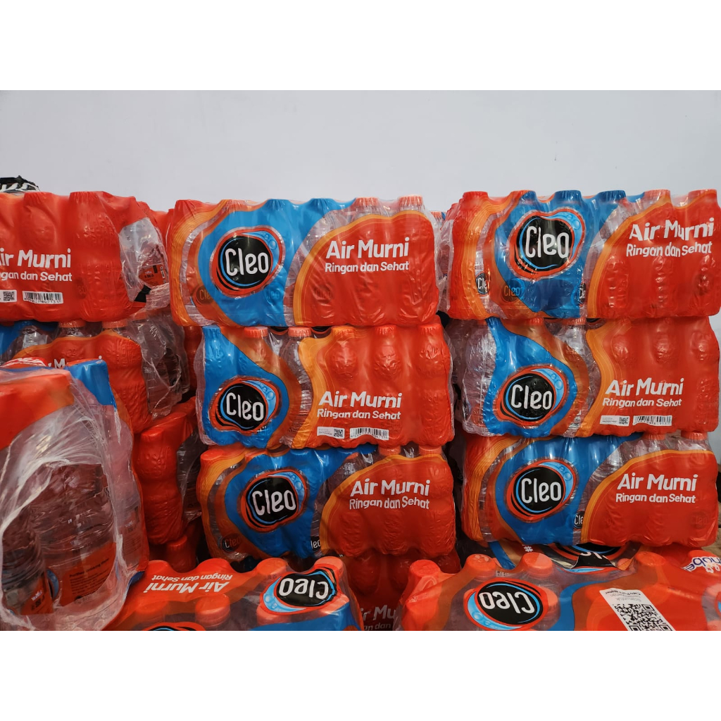 Jual CLEO AIR MINERAL DUS, PACK, GALON AIR MURNI RINGAN DAN SEHAT | Shopee Indonesia