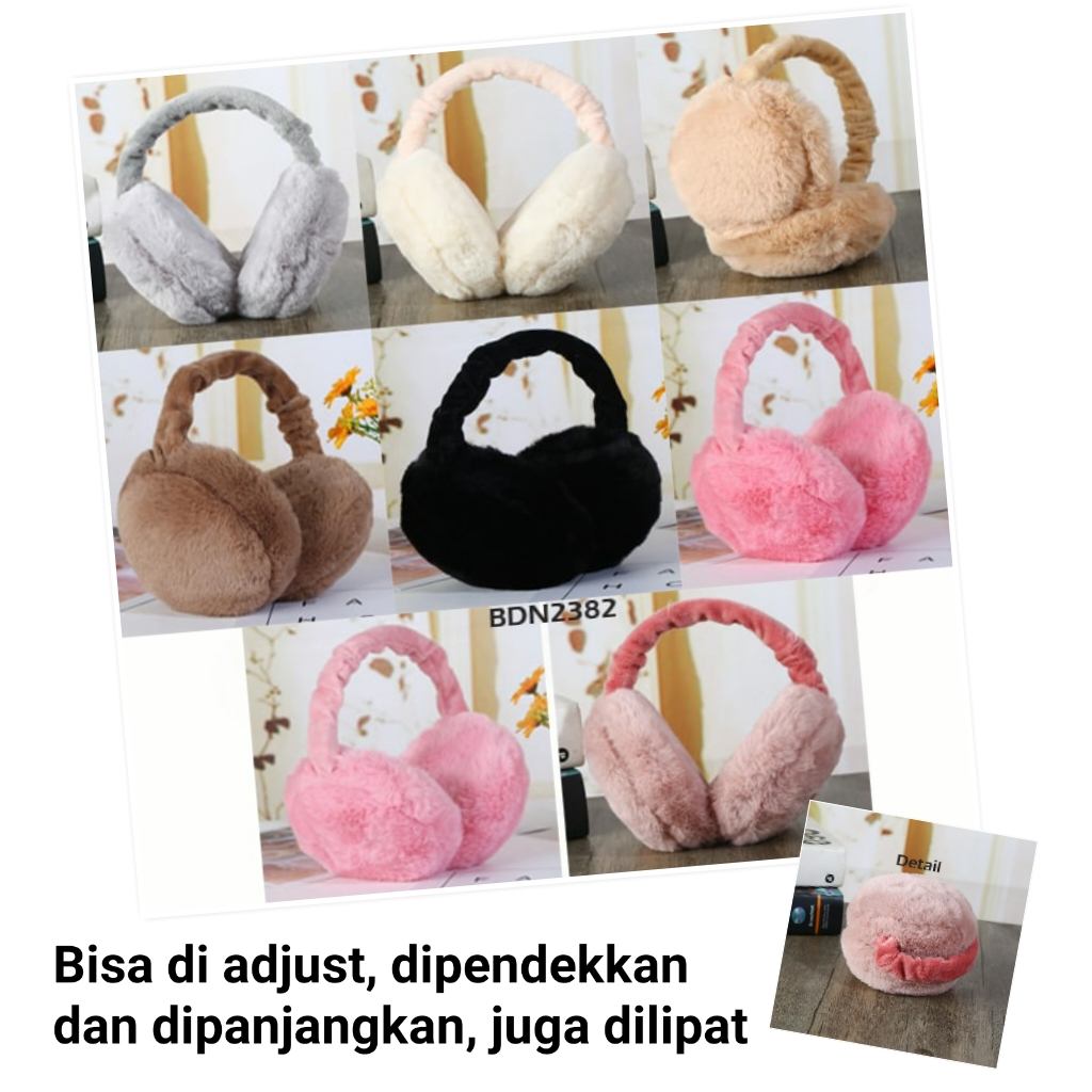 Jual Earmuff Tutup Kuping Penutup Pelindung Telinga Anak Bulu Karakter ...