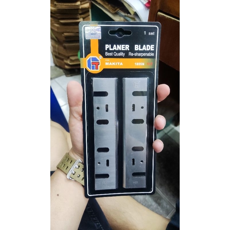 Jual mata pisau planer untuk makita 1805N TCT kualitas bagus | Shopee ...