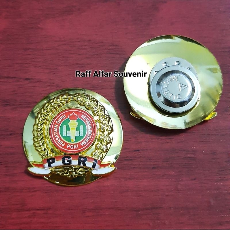 Jual PIN PGRI MODEL PREMIUM PADI KAPAS | Shopee Indonesia