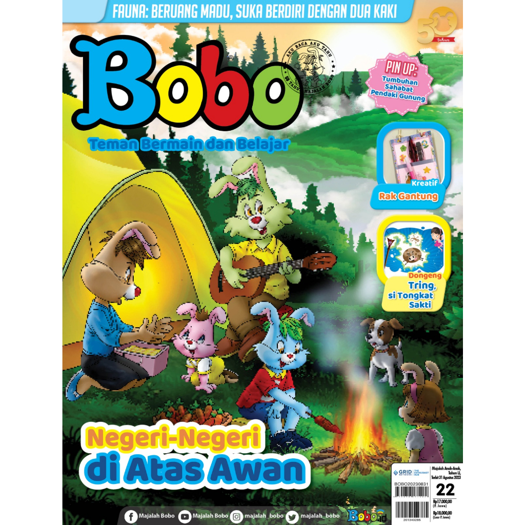 Jual Majalah Bobo edisi Agustus 2023 - Bobo edisi 22 | Shopee Indonesia