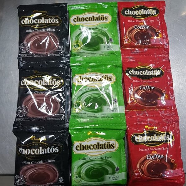 Jual Chocolatos Drink 1 Renceng isi 10 Sachet Rasa | Shopee Indonesia