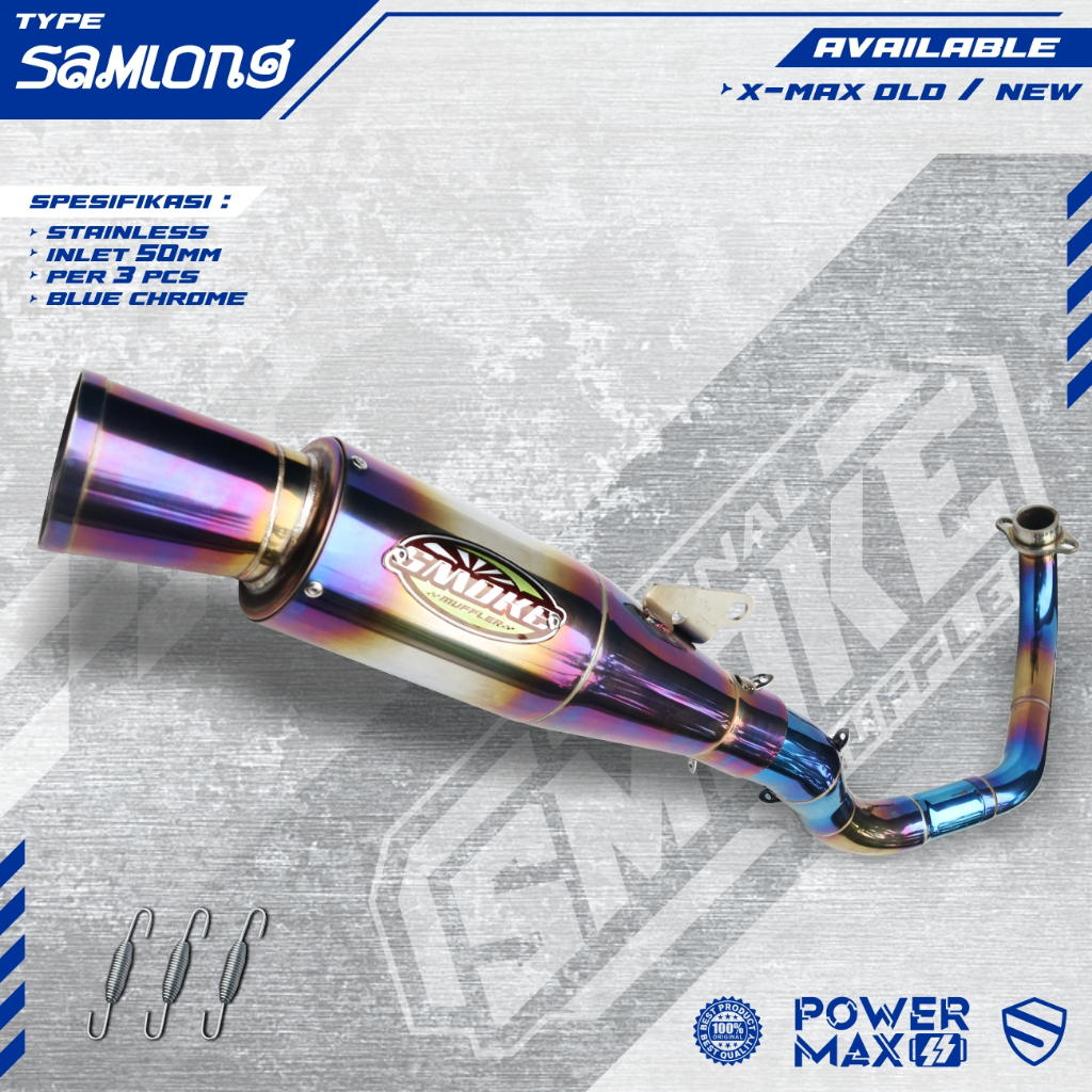 Jual Knalpot Yamaha XMAX 250 Full System Type Samlong original ...