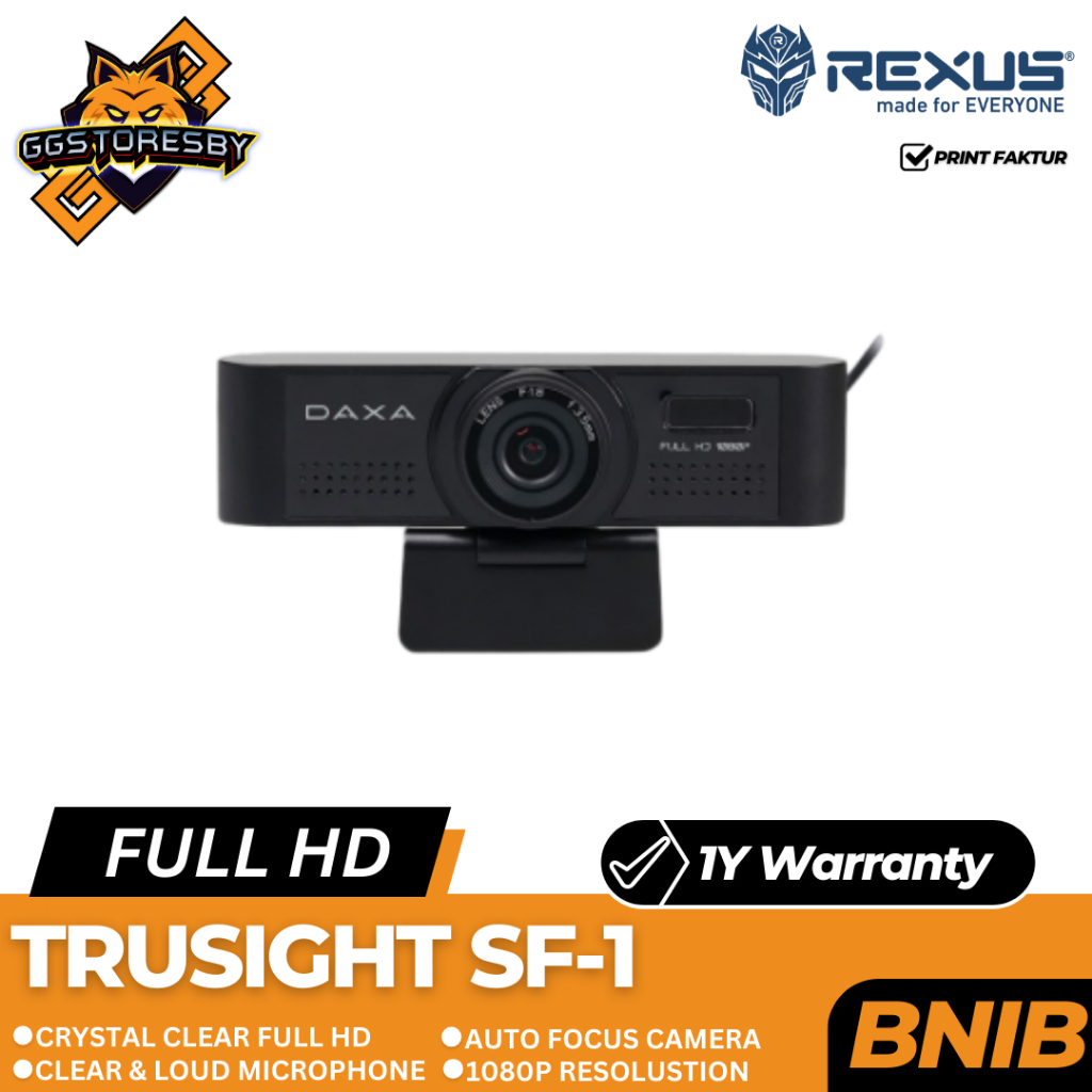 Jual REXUS DAXA TRUSIGHT DX-SF1 STREAMING Webcam | Shopee Indonesia
