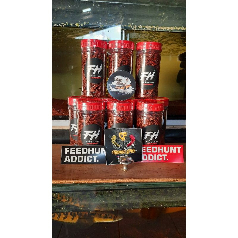 Jual MAGGOT FEEDHUNT PREMIUM RED (Maggot FH) | Shopee Indonesia