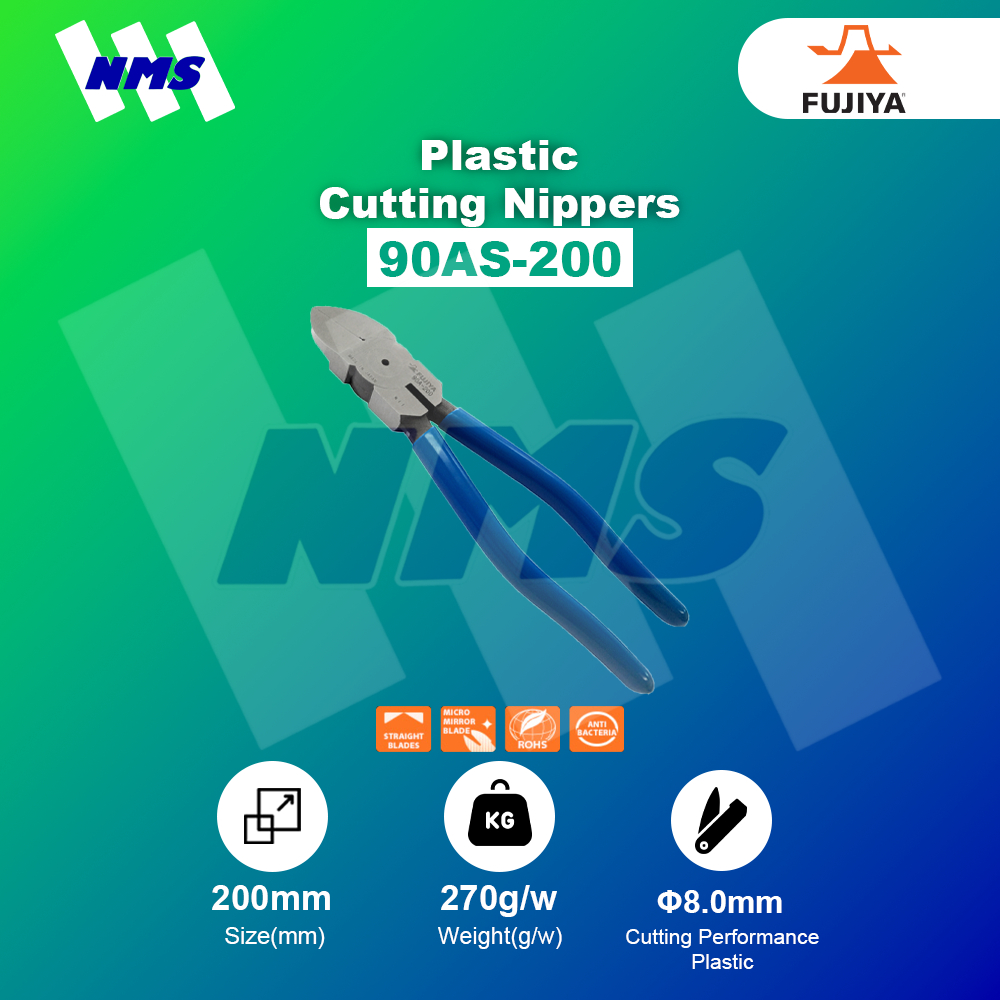 Jual Tang Potong FUJIYA 90AS-200 Plastic Cutting Nippers Japan | Shopee Indonesia