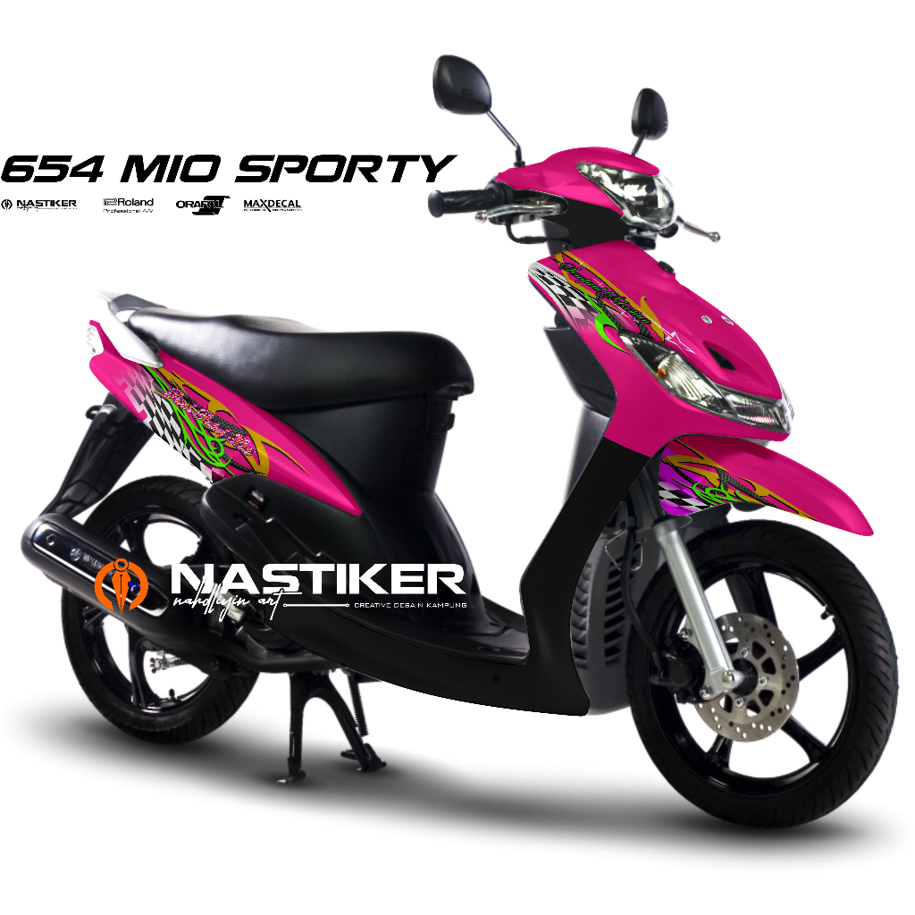 Jual STIKER DECAL MIO SPORTY FULL BODY THAILOOK STYLE - DECAL MIO SMILE ...