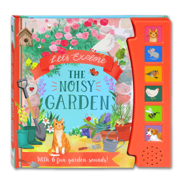 Jual [NPP] Let's Explore THE NOISY GARDEN Sound Board Book With 6 Fun ...