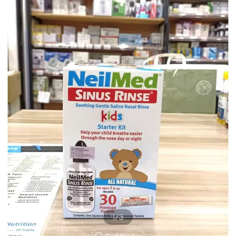 Jual Neilmed Sinus Rinse Kids Starter Kit imported MALAYSIA | Shopee ...