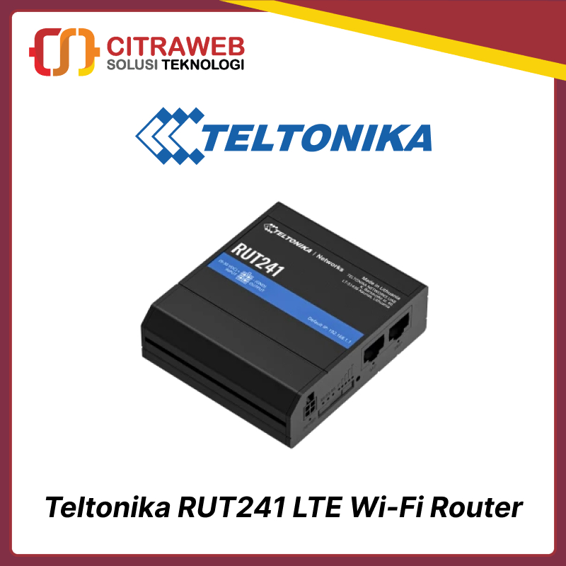 Jual Teltonika RUT241 4G LTE Wi-Fi Router | Shopee Indonesia
