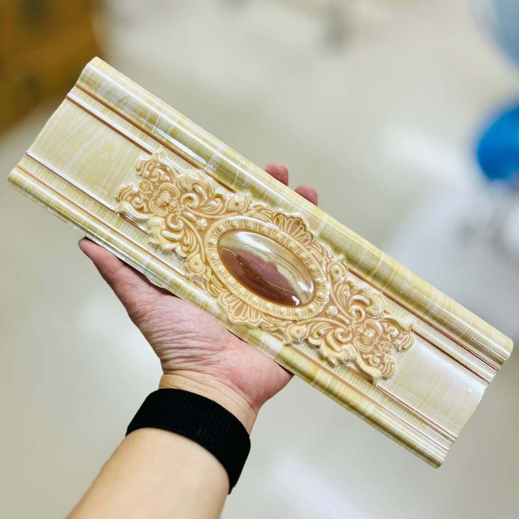 Jual List Keramik / listello / list keramik dinding Crystal 9x30 cm ...