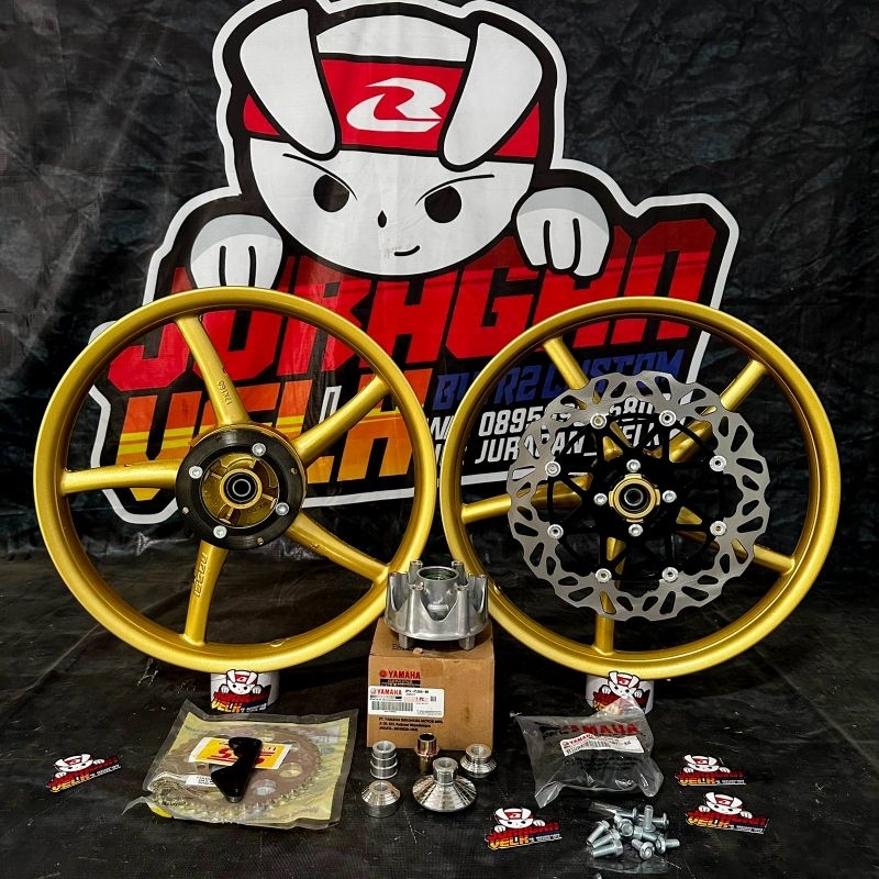 Jual wheelset velg copy rcb merk VROSSI sanca pnp crf dtrackek klx wr ...