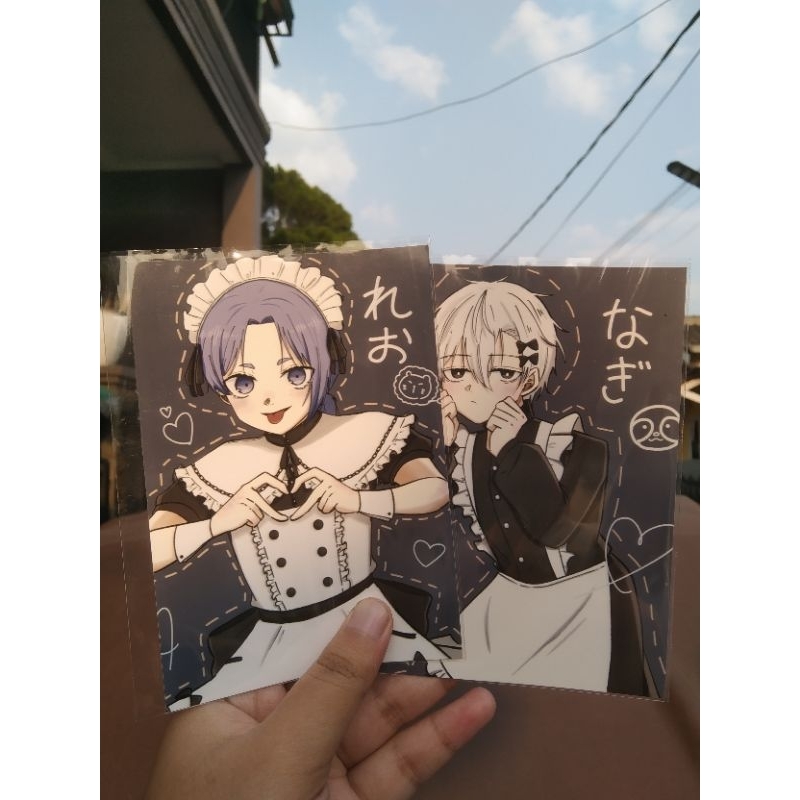 Jual BLUE LOCK BLLK nagi reo art print net print NEPPURI | Shopee Indonesia