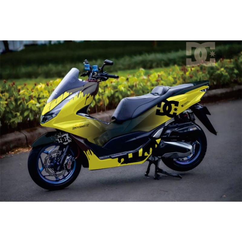 Jual sticker decal full body Honda PCX 150/160 full body striping ...