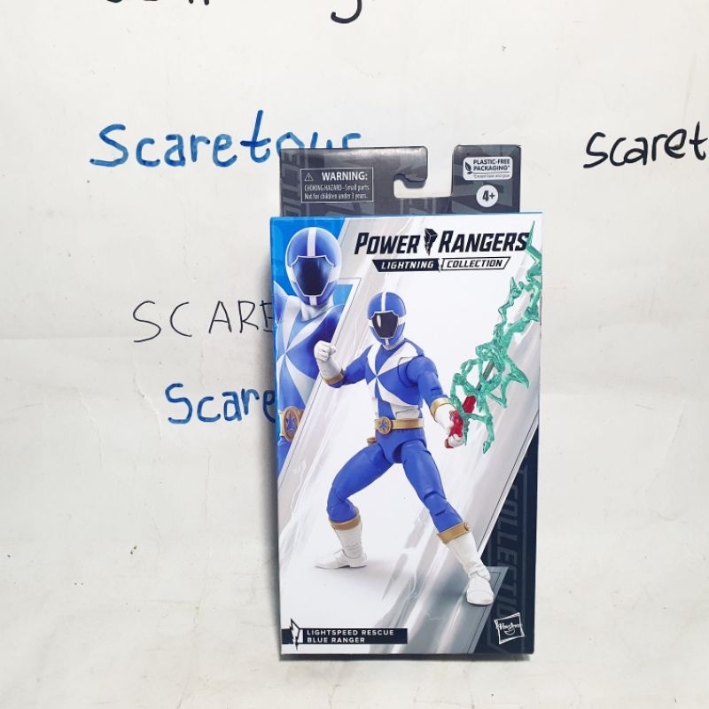 Jual Lightning Collection Power Rangers lightspeed rescue blue ranger biru kyukyu sentai gogov ...