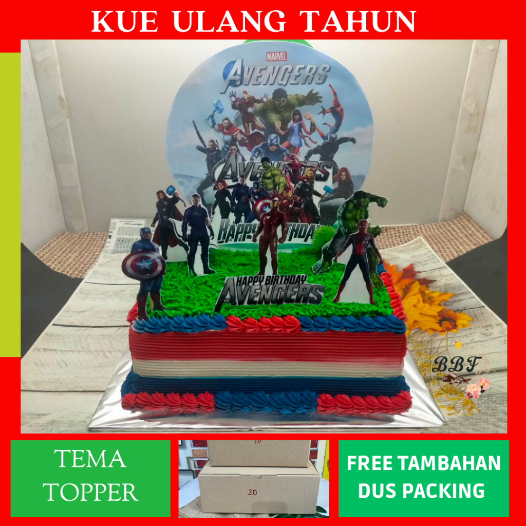 Jual Kue Ultah 22 topper Ulang Tahun /Topper Ultah / Cake Ultah ...