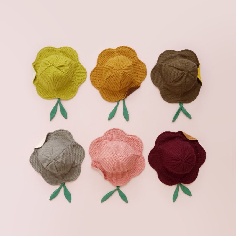 Jual Mikmak Sunflower Hat / Topi Bayi / Topi Anak / Topi Bunga | Shopee ...