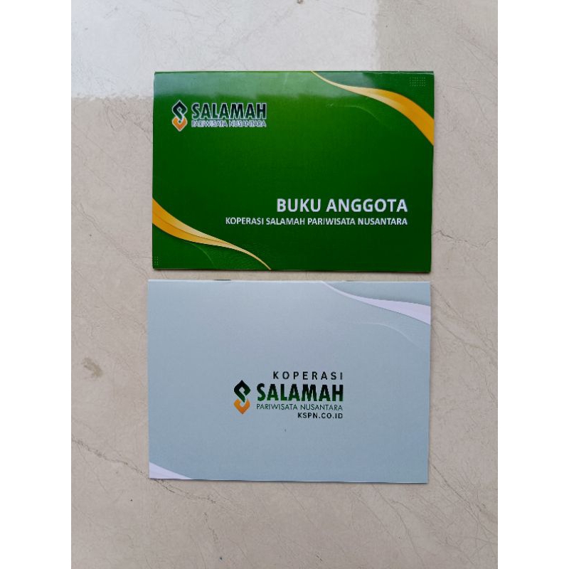 Jual Buku Tabungan Landscape Murah Custom (Cover Glossy) | Shopee Indonesia