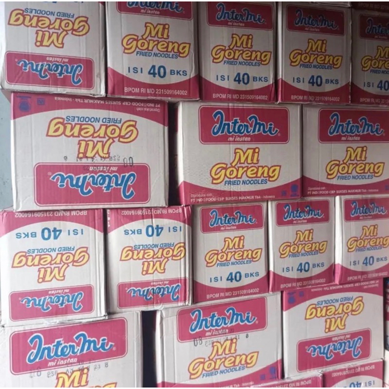 Jual Mie Intermie 1 dus (40 pcs) | Shopee Indonesia