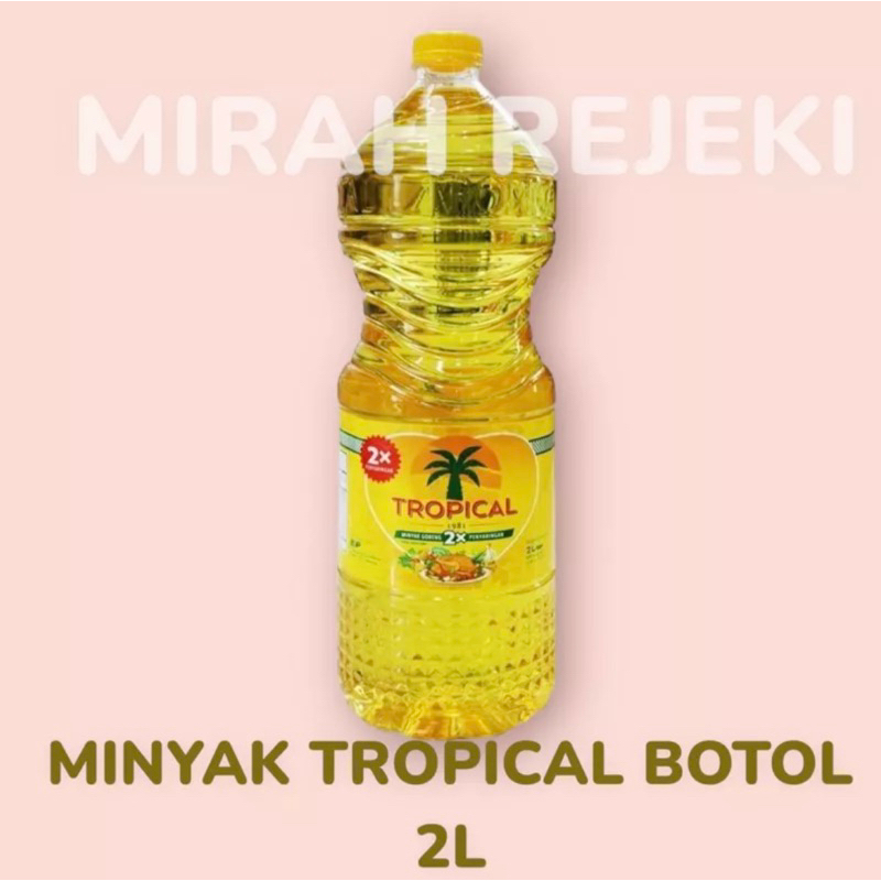 Jual ( TANGSEL )Minyak Tropical BOTOL 2 Liter | Shopee Indonesia