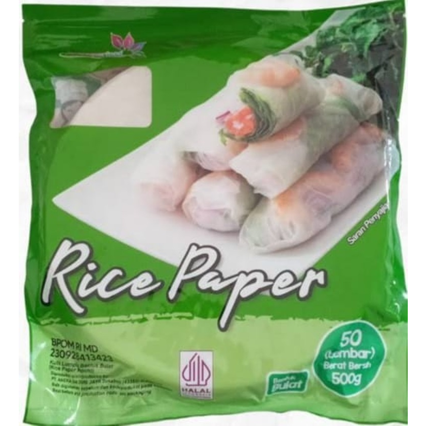 Jual JAVA SUPER FOOD - RICE PAPER BULAT /KULIT LUMPIA VIETNAM / RICE ...