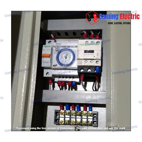 Jual Panel Penerangan Timer 24jam / Panel Lampu PJU Outdoor | Shopee ...