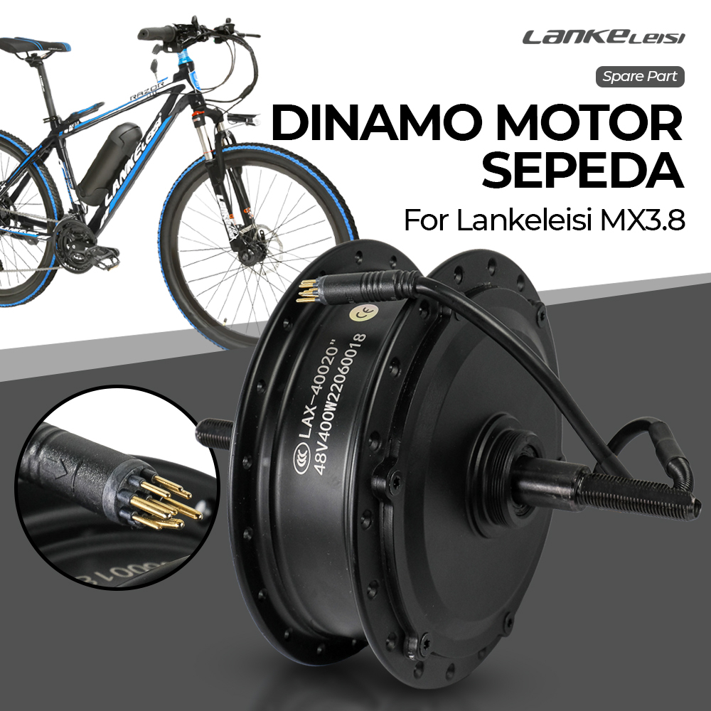 Jual Motor Dinamo Velg Sepeda Listrik Untuk Lankeleisi MX3.8 LAX-40020 ...