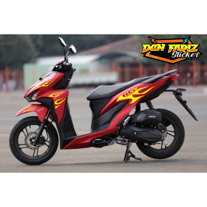 Jual Cutting Stiker api vario 125 150 tahun 2018 sampai 2022 Striping vario new | Shopee Indonesia