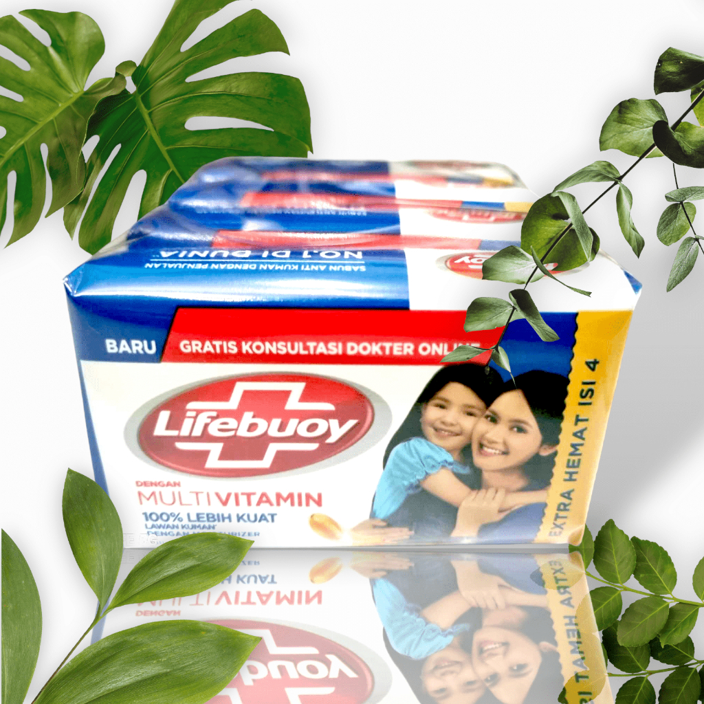 Jual Sabun Batang Lifebuoy - 100gr isi 4 | Shopee Indonesia