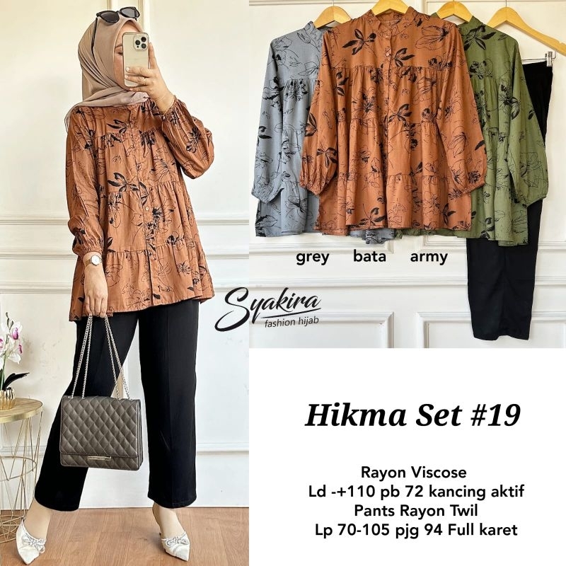 Jual [COD] •HIKMA SET Vol.19 •HIKMA SET Vol.2 || ORIGINAL SYAKIRA LABEL ...