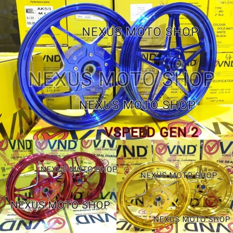 Jual velg vnd vspeed gen 2 vario150 velg vnd vario125 vario led vario ...