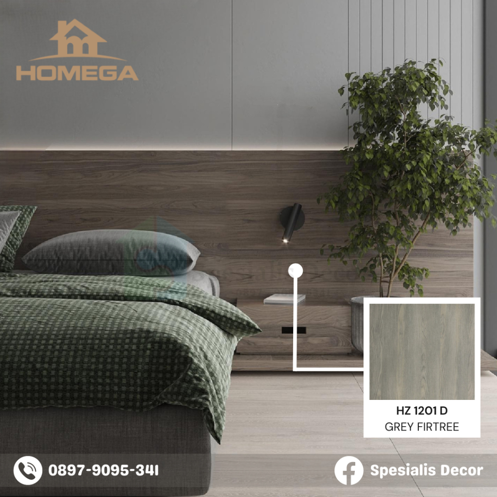 Jual HOMEGA Grey Firtree HPL | Shopee Indonesia