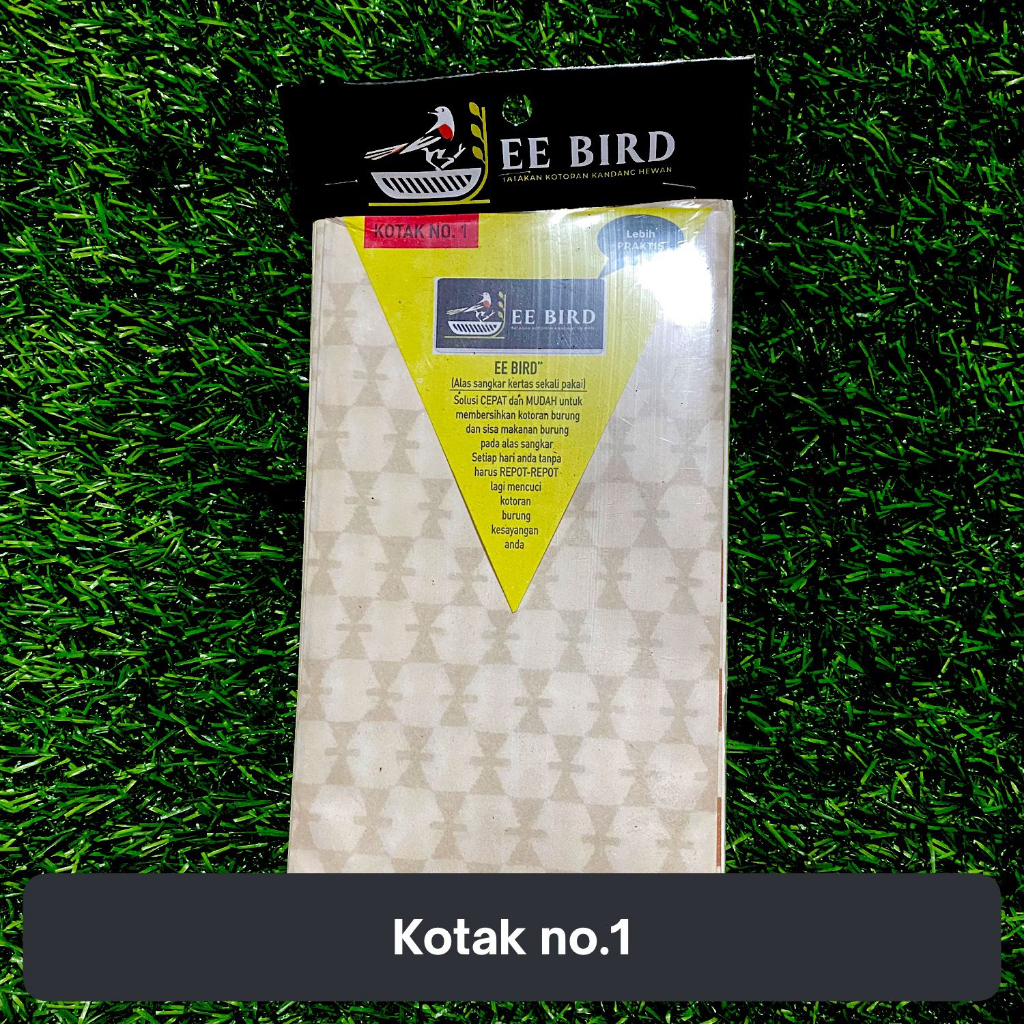 Jual EE BIRD/ ALAS SANGKAR KANDANG BURUNG KOTAK NO 1 UKURAN 43 CM X 37 ...