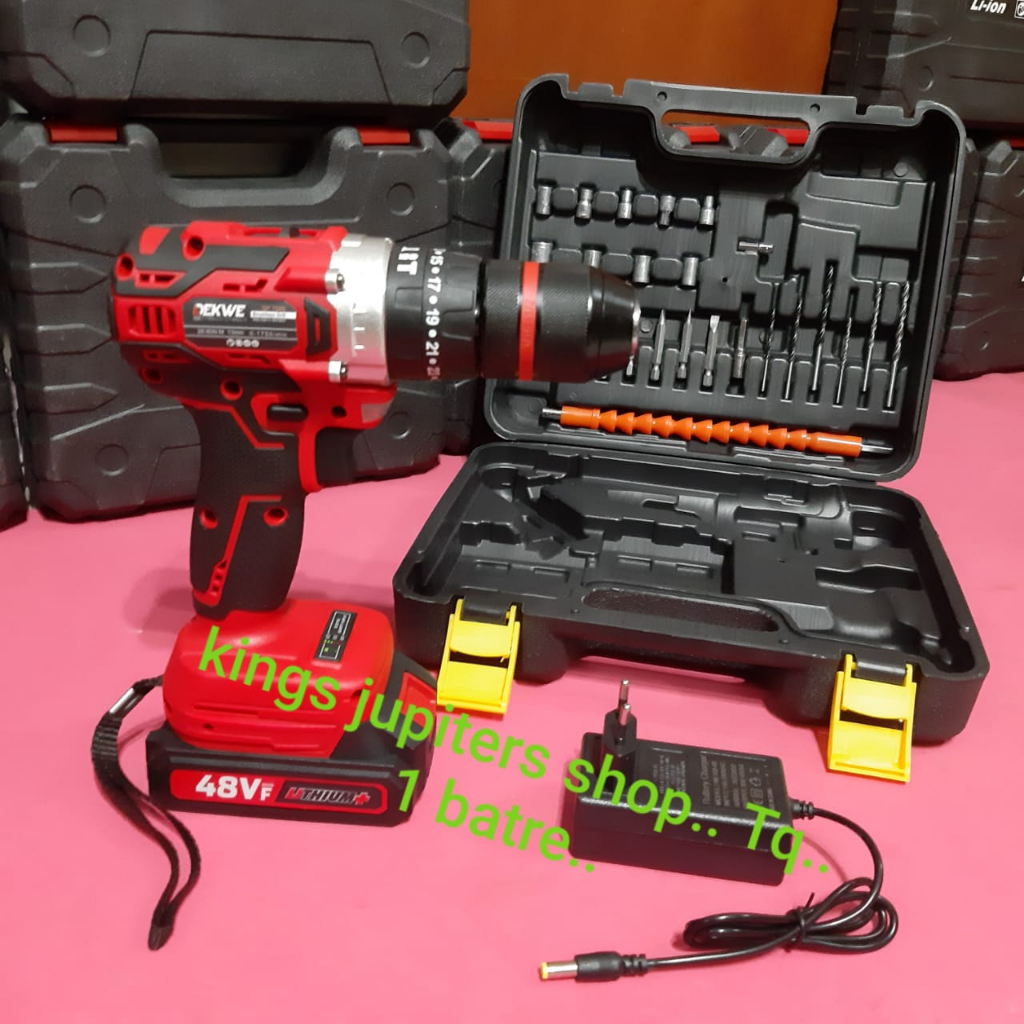 Jual Semua BRUSHLESS mesin JLD atau DEKWE CORDLESS BOR HAMMER BESI KAYU ...