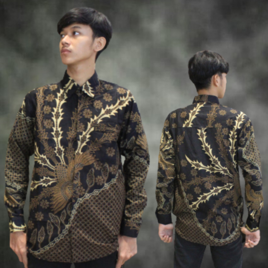 Jual HAFIZ_SULTAN - Batik Kemejan Batik Slimfit Hight Quality Premium Lengan Panjang Slimfit ...