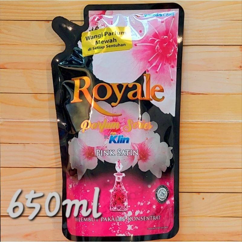 Jual SOKLIN Softener Royale Pink Satin 650ml | Shopee Indonesia
