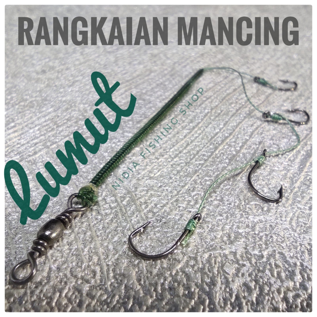 Jual Rangkaian Kail Umpan Lumut | Rangkaian Kenceh Mancing Nila ...