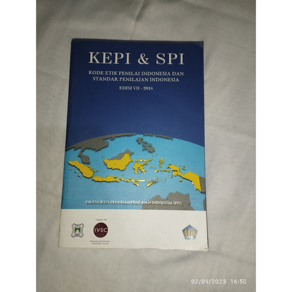 Jual [Preloved] Original Buku KEPI & SPI (Kode Etik Penilai Indonesia dan Standar Penilaian ...