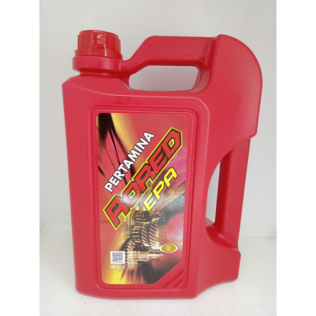 Jual Pertamina Rored EPA 90, Oli Gardan, Gear Sae 90 4 Liter Galon ...