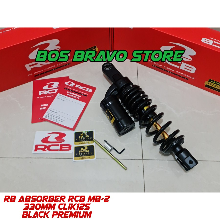 Jual Shockbreaker Shock Tabung Belakang RCB MB2 / MB 2 Series 330mm Vario 110 125 150 Beat FI ...