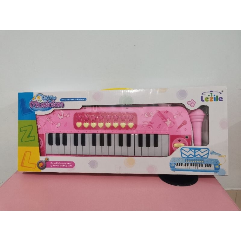 Jual LITTLE MUSICIAN / ORGAN MAINAN ANAK / PIANO ANAK + MIC / MAINAN ...