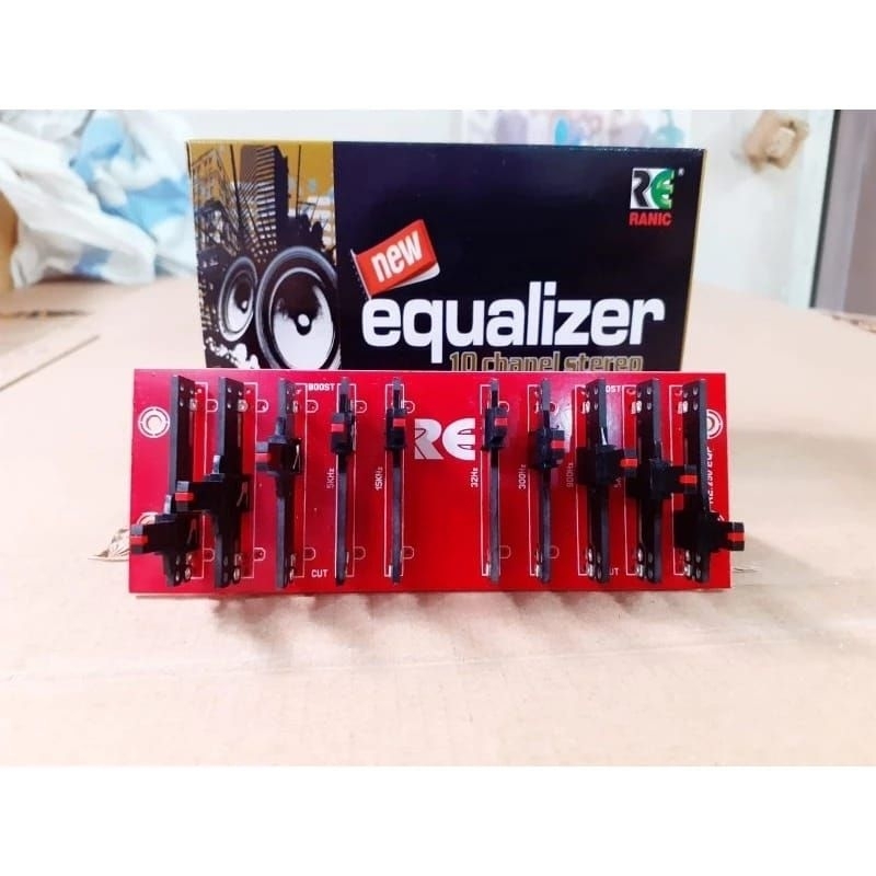 Jual kit equalizer 10 Channel stereo TL074 2x5 channel | Shopee Indonesia