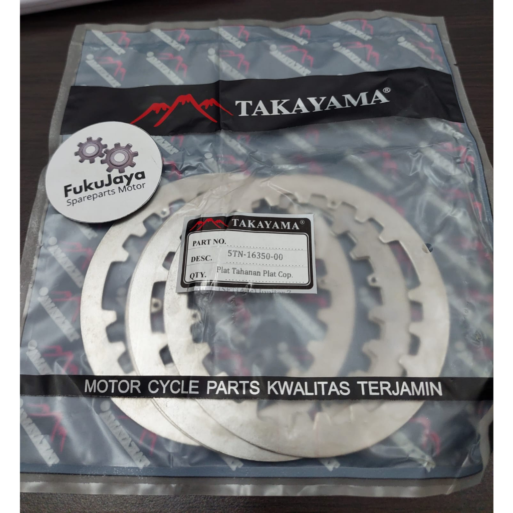 Jual Takayama Plat Tahanan Plat Copling Kopling Yamaha Jupiter Z - Force One 1 F1 FI (1 Set = 4 ...