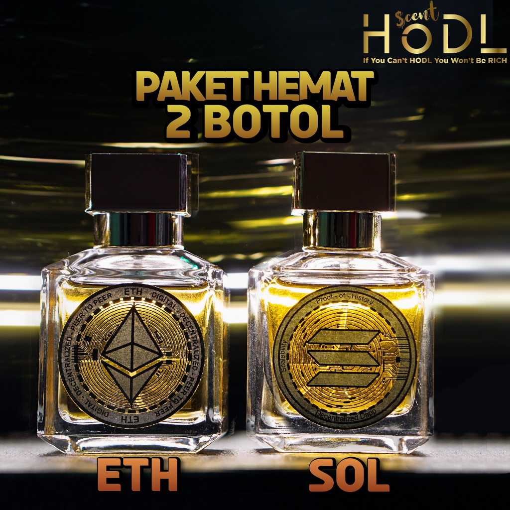 Jual HODL Scent Paket Varian ETH Dan SOL // Farpum Khusus Dewasa 18 ...