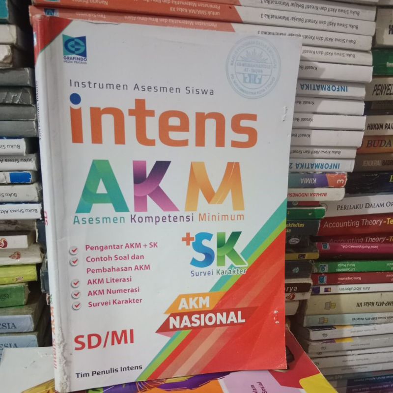Jual buku intens AKM+ survei karakter SD penerbit grafindo | Shopee ...